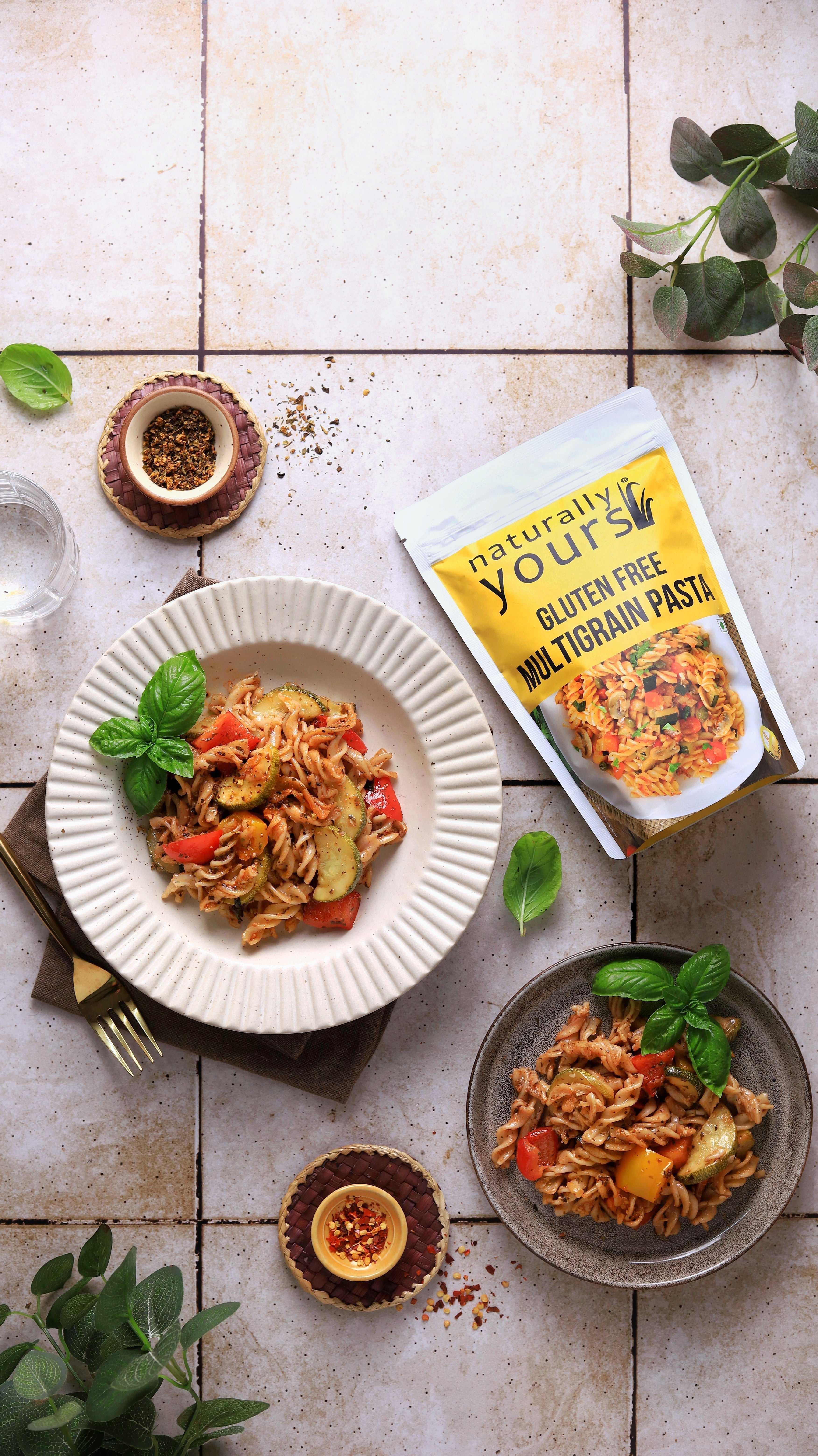 Herb-Roasted Garden Multigrain Pasta – Naturally Yours