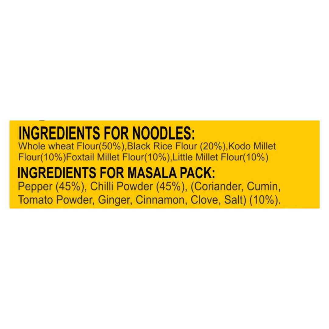Naturally Yours Instant Ramen Noodles Combo - Ready in 5 mins, No Maida ...